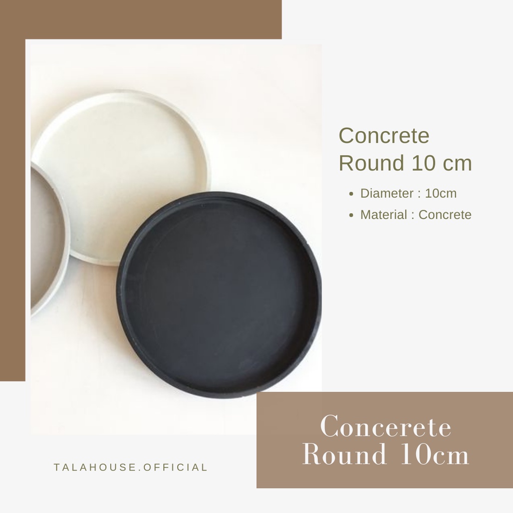 Jual COASTER ROUND 10CM | TATAKAN SEMEN | SOUVENIR | COASTER CONCRETE ...