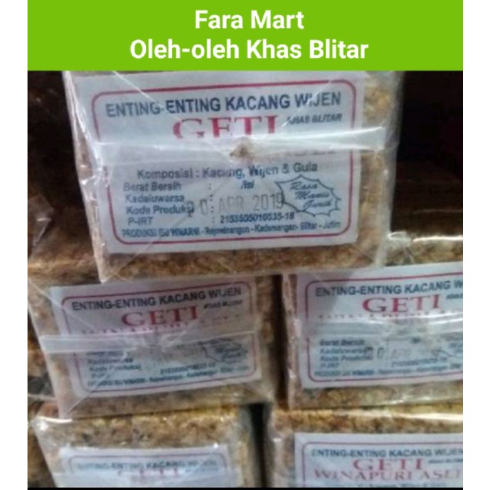 Jual GETI KACANG WIJEN BLITAR | Shopee Indonesia