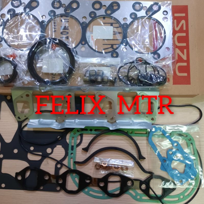 Jual PAKING SET FULL SET PAKING DEKSEL SET ISUZU PANTHER 2.5 2.500CC 4JA1 | Shopee Indonesia