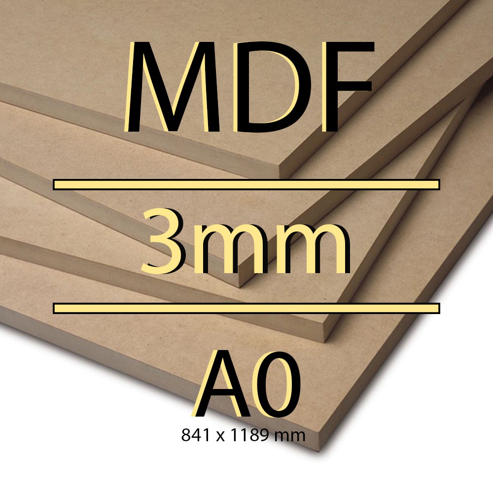 Jual MDF LEMBARAN 3MM A0 100% ORIGINAL POTONGAN | Shopee Indonesia