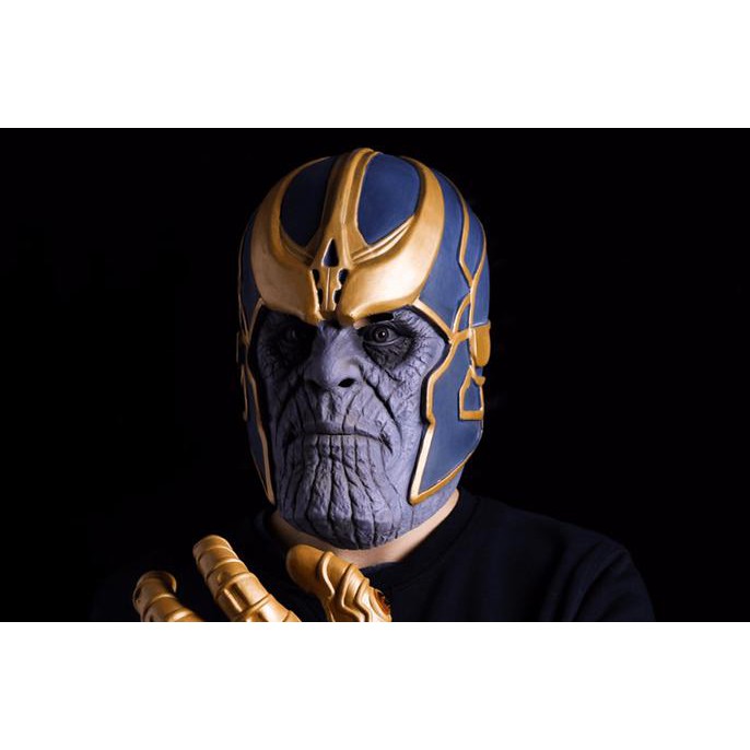 Jual Produk Berkualitas New Topeng Thanos Marvel Latex Mask Full Head ...