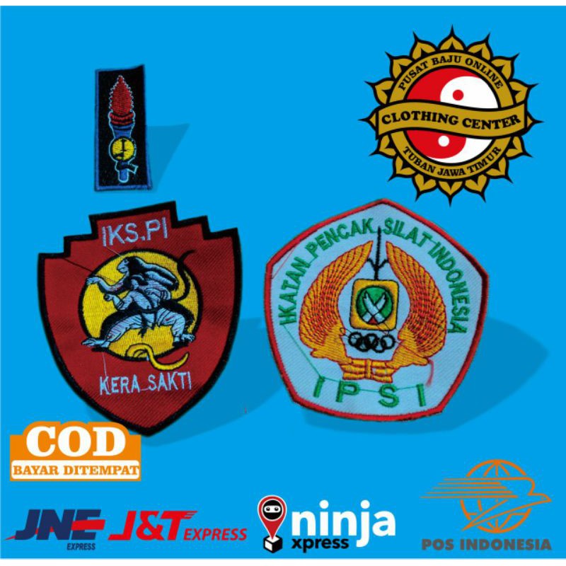 Jual BET IKSPI KERASAKTI, BET IPSI, OBOR TK 1 BORDIR (1 SET) | Shopee ...