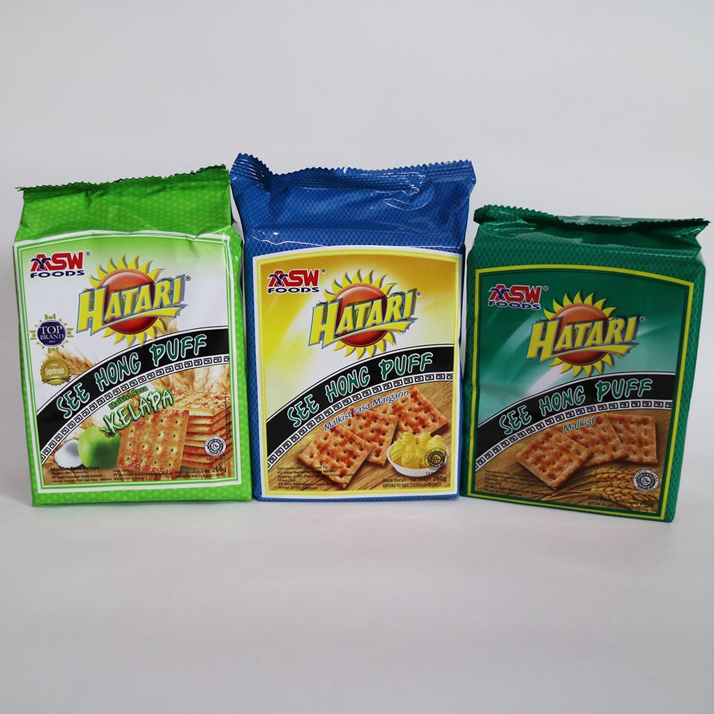 Jual Hatari See Hong Puff 245gr/Snack/Camilan/Biscuit/Makanan Ringan ...