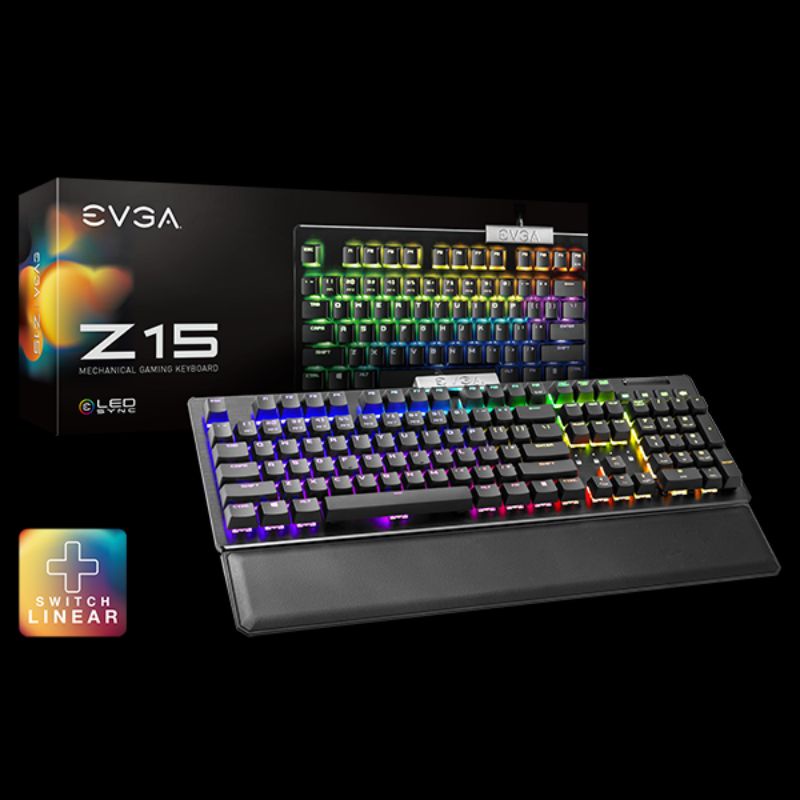 Jual EVGA Z15 RGB GAMING KEYBOARD | Shopee Indonesia