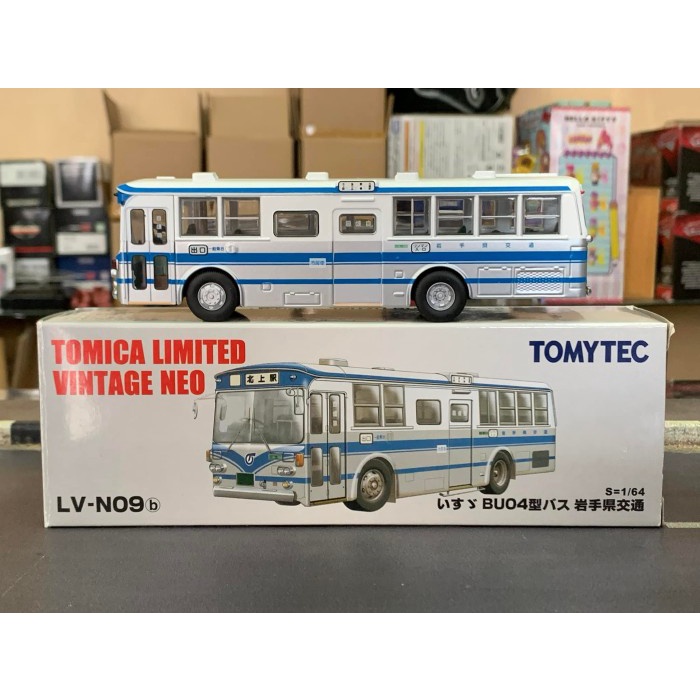 Jual Tomica Limited Vintage Neo LV-N09b Isuzu BU04 Type Bus Iwateken Kotsu | Shopee Indonesia