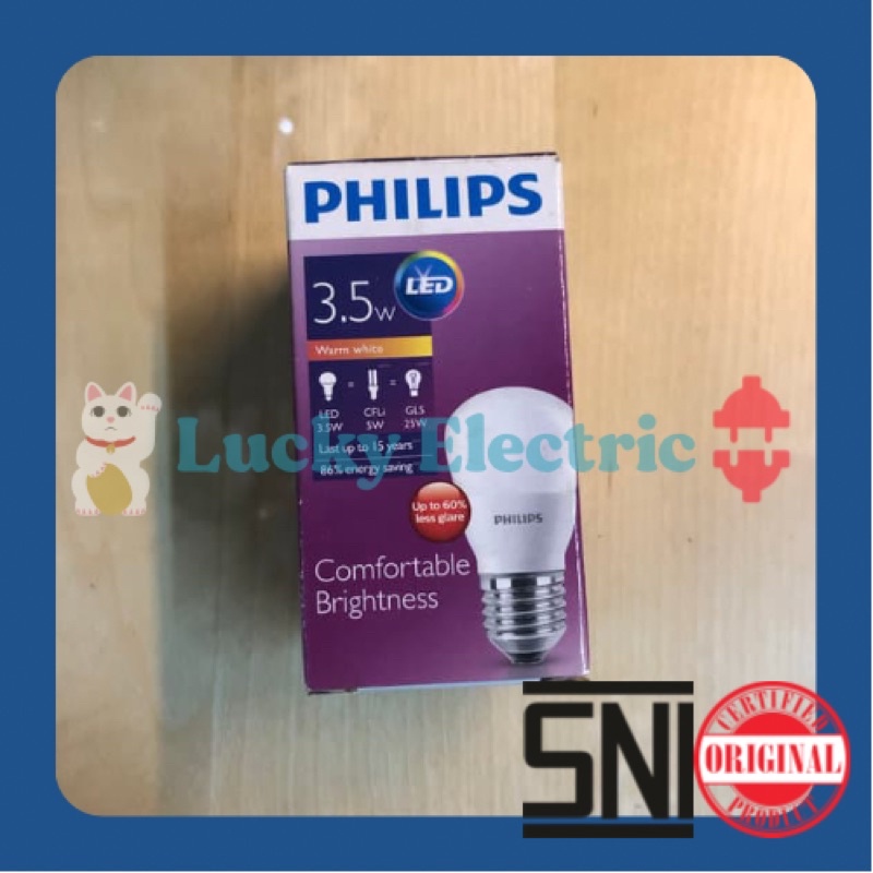 Jual LAMPU LED PHILIPS 3.5 WATT KUNING KECIL | Shopee Indonesia