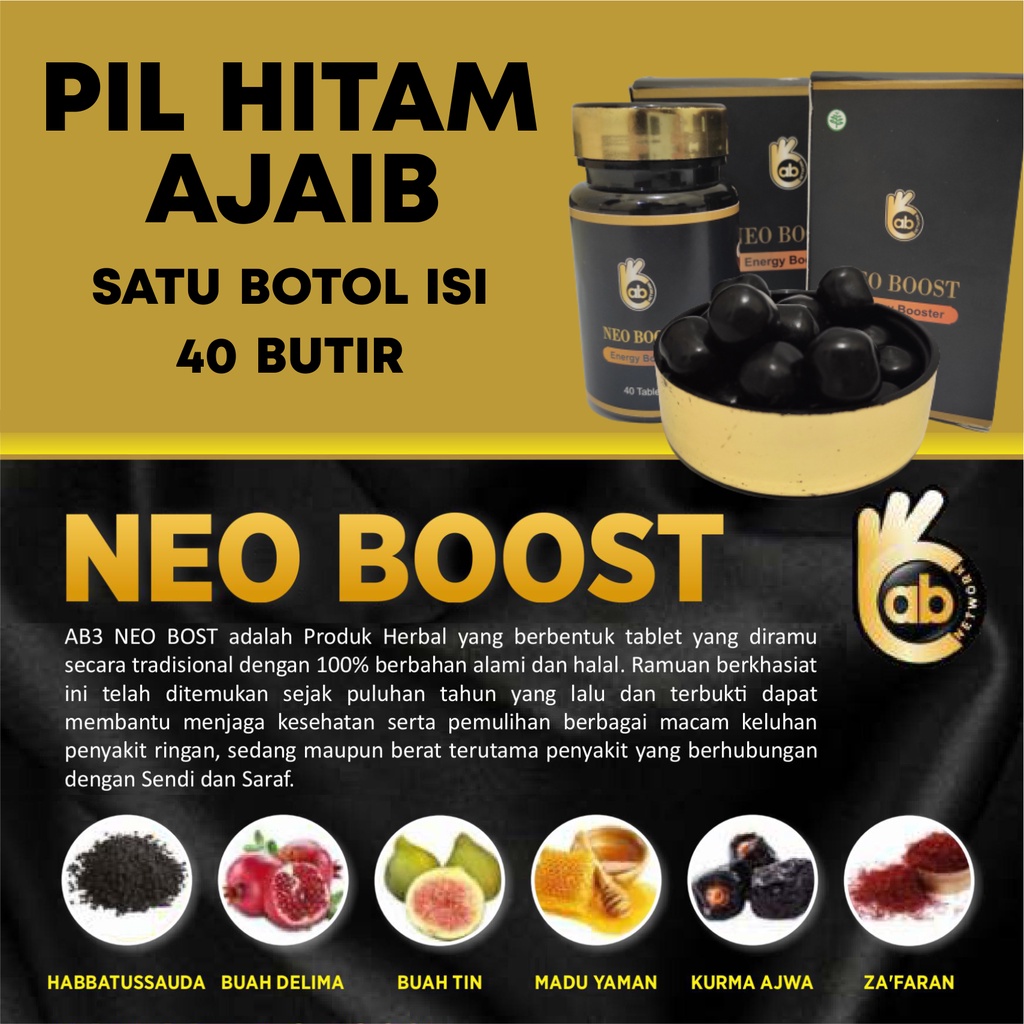 Jual NEO BOOST - OBAT HERBAL SEGALA MACAM PENYAKIT - ORIGINAL PRODUK ...