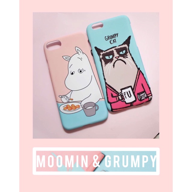 Jual Moomin Grumpy Hardcase 6+/6s+/7/7+/8+ | Shopee Indonesia