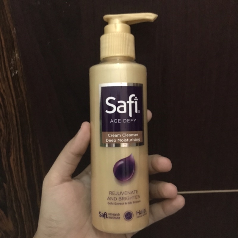 Jual 150 mL SAFI CREAM CLEANSER DEEP MOISTURIZER AGE DEFY | Shopee ...