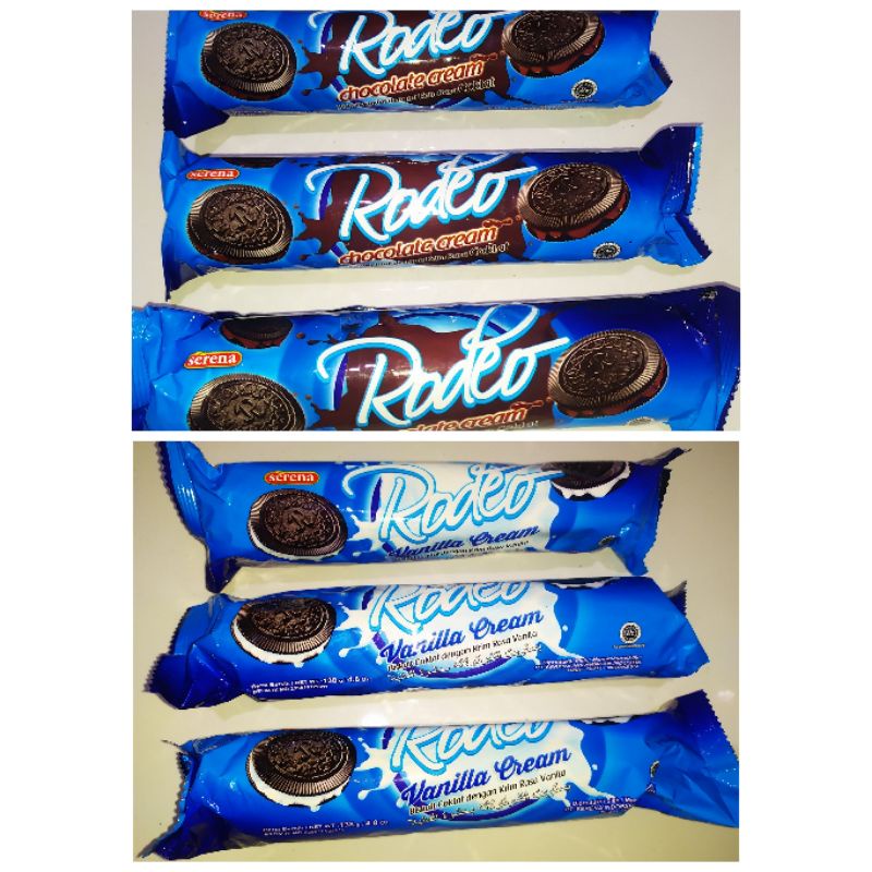 Jual SERENA RODEO BISCUITS N CREAM 138 gram | Shopee Indonesia