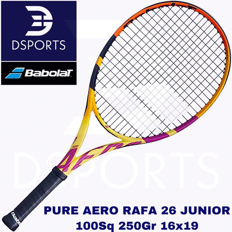 Jual Babolat Pure Aero Rafa Junior 26 JR Anak ( Racket Tennis Tenis ...