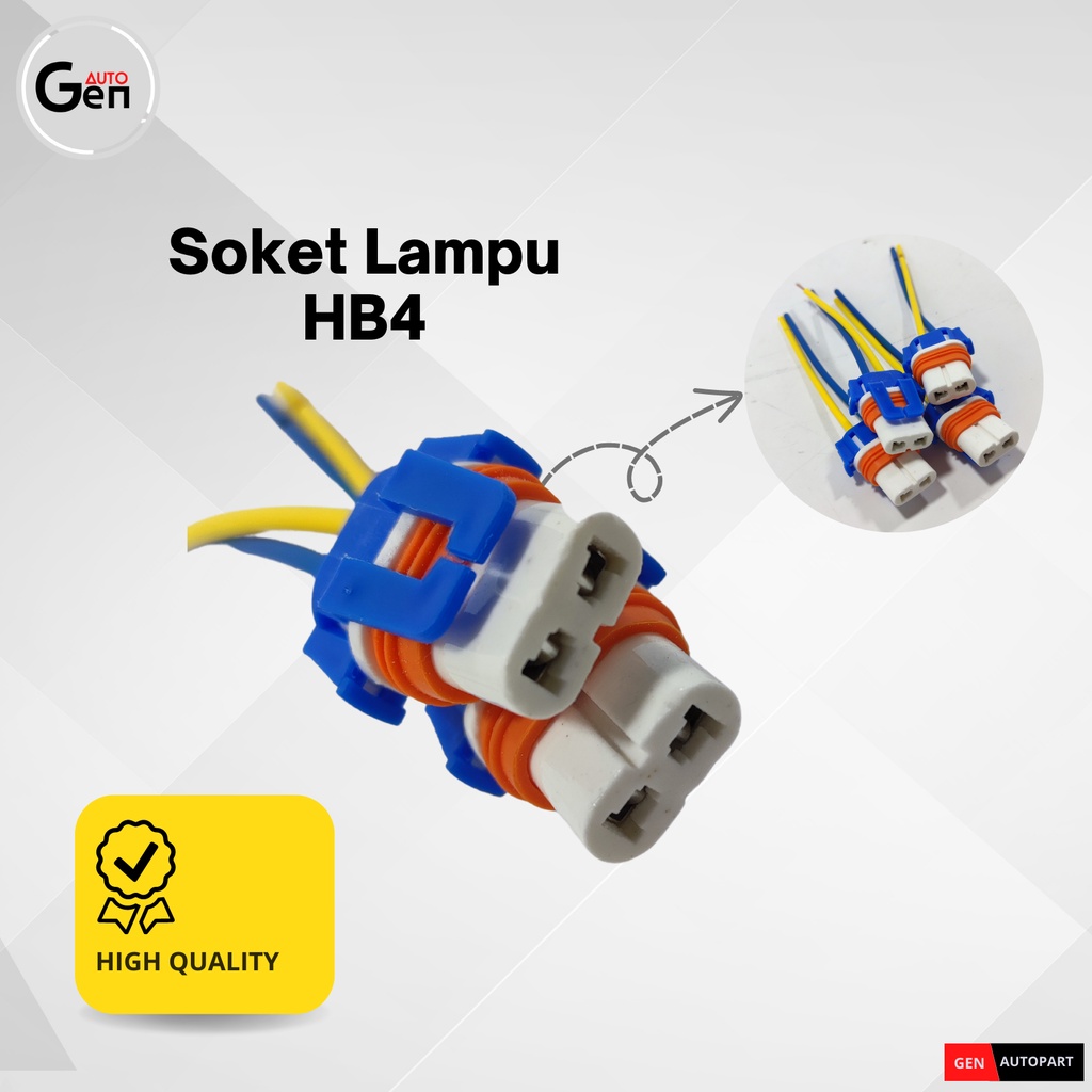 Jual SOKET/SOCKET/FITTING/BOHLAM LAMPU HB4 | Shopee Indonesia