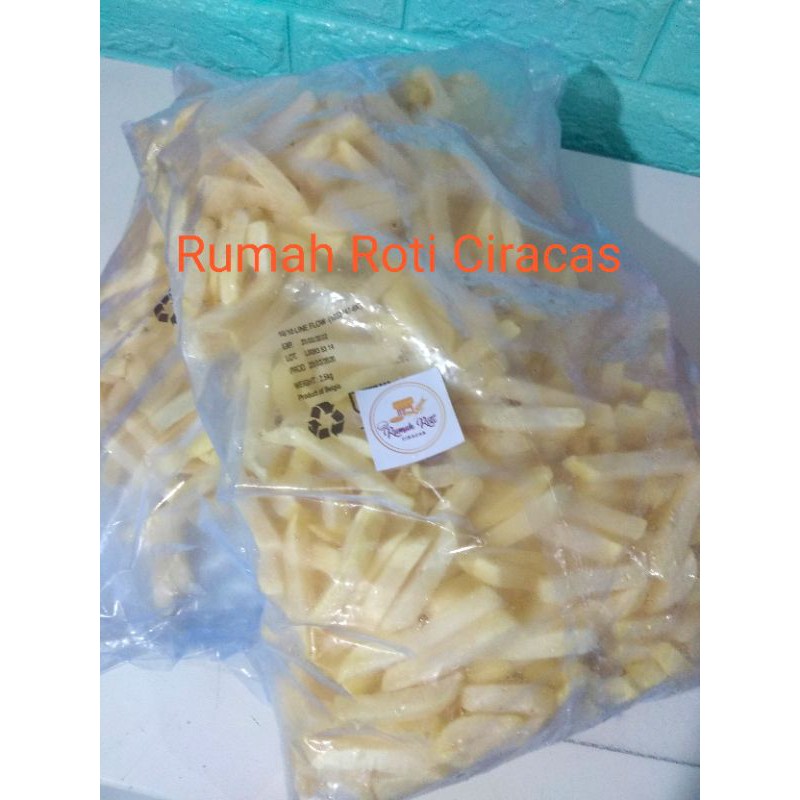 Jual KENTANG GORENG 500GR LUTOSA ARTHUR STRAIGHT CUT REPACK CURAh 10/10 ...