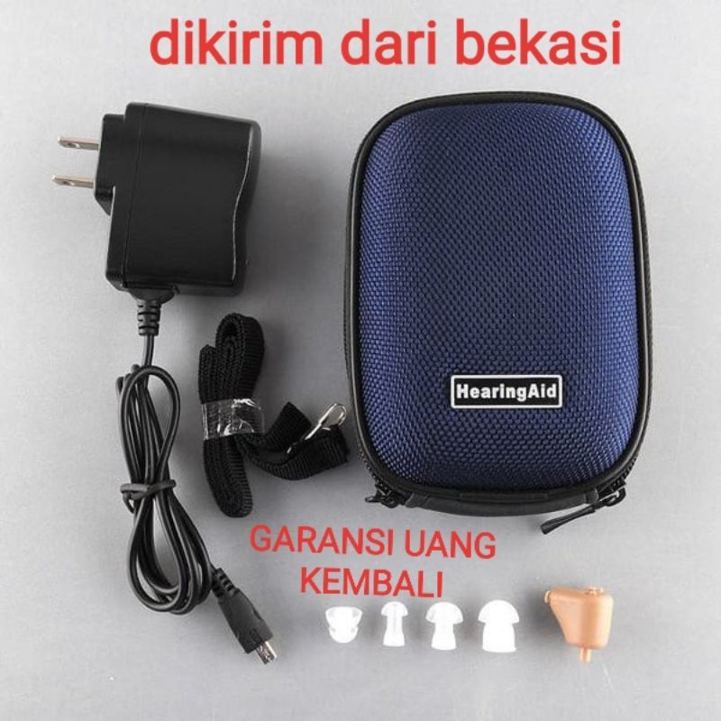 Jual Alat Bantu Dengar Cas Charger Telinga Orang Tua Hearing Aid Mini Pengeras Suara | Shopee ...