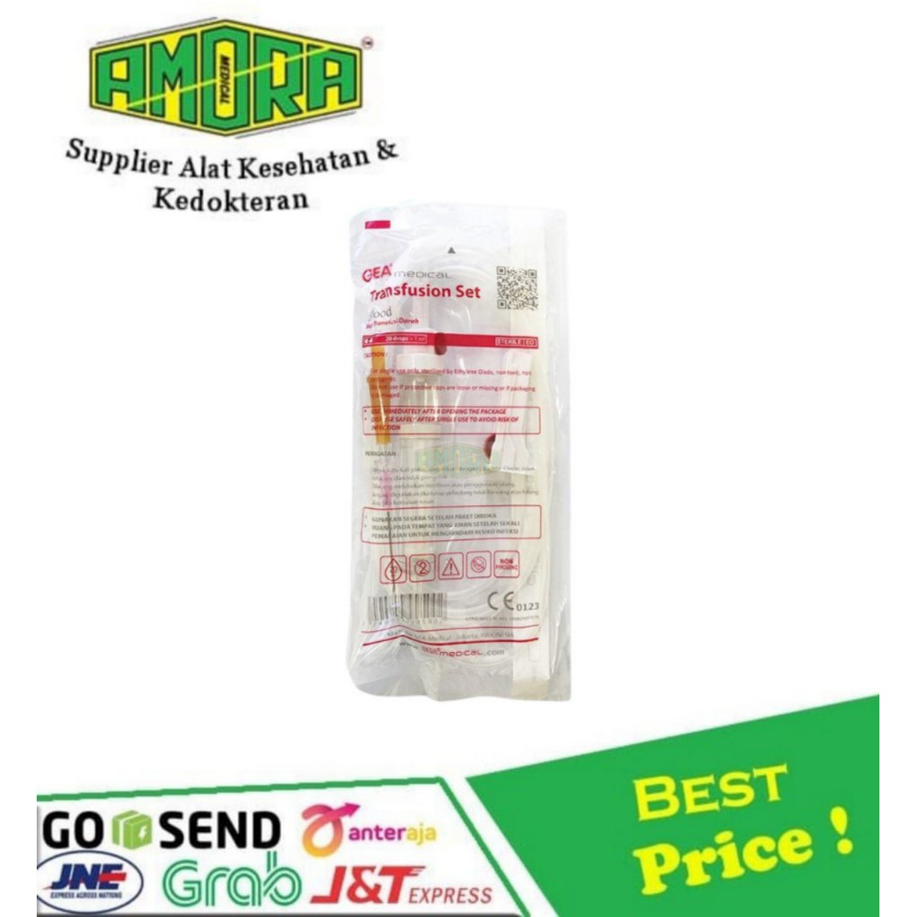 Jual Blood Set Transfusion GEA / Blood Set GEA / Selang Transfusi Darah ...