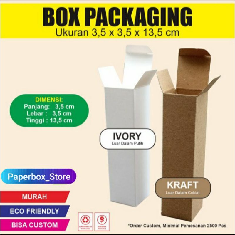 Jual Box Packaging Dus Kotak Kemasan botol 60ml || BP 1353535 | Shopee ...