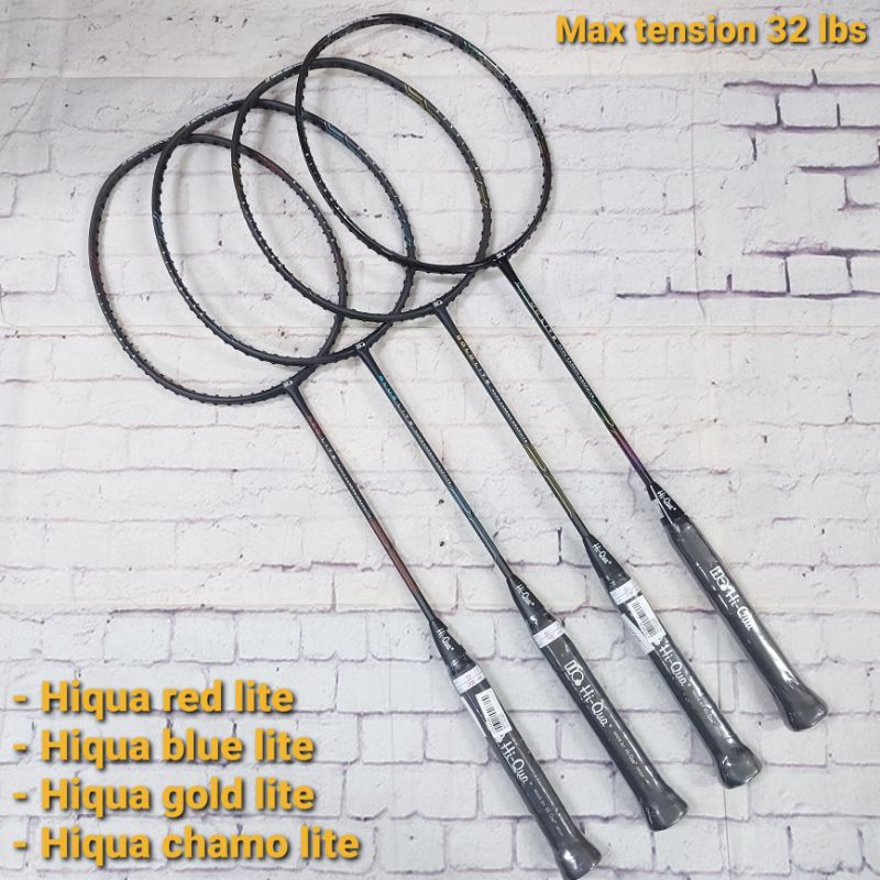 Jual Raket Hiqua gold lite/hiqua red lite/hiqua blue lite/hiqua chamo ...