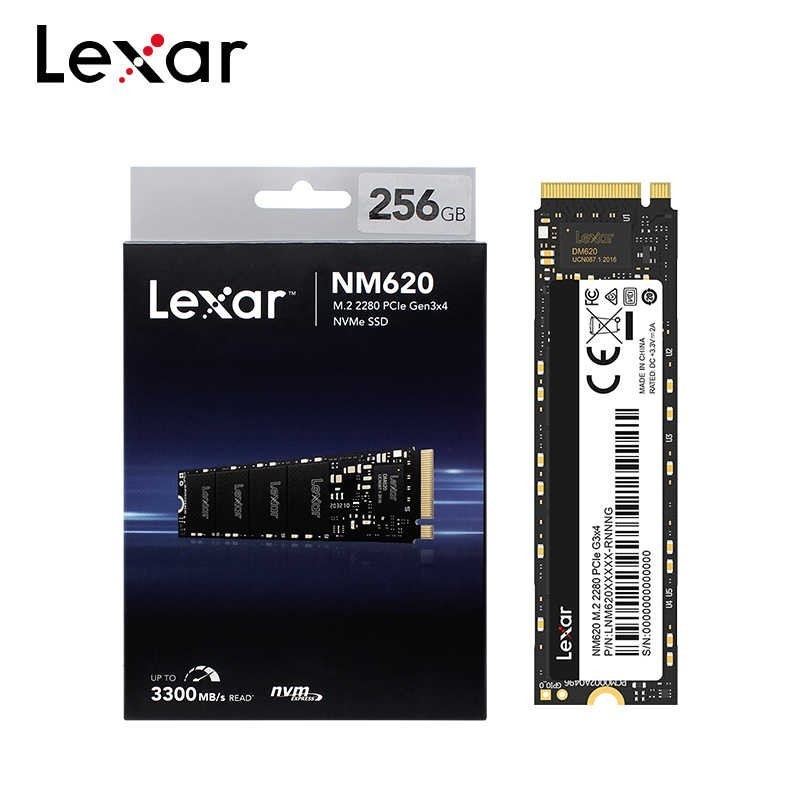 Jual SSD Lexar NM620 256GB - M.2 Pcie Gen3 Nvme 2280 - SSD 256GB NVMe | Shopee Indonesia