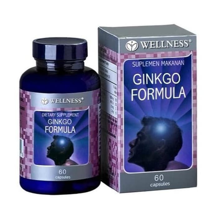Jual Wellness Ginkgo Formula Biloba Welnes Suplemen Vitamin Obat Otak ...