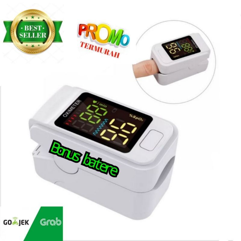 Jual Promo Oksimeter / Oximeter ORIGINAL Fingertip Pulse Alat Ukur ...