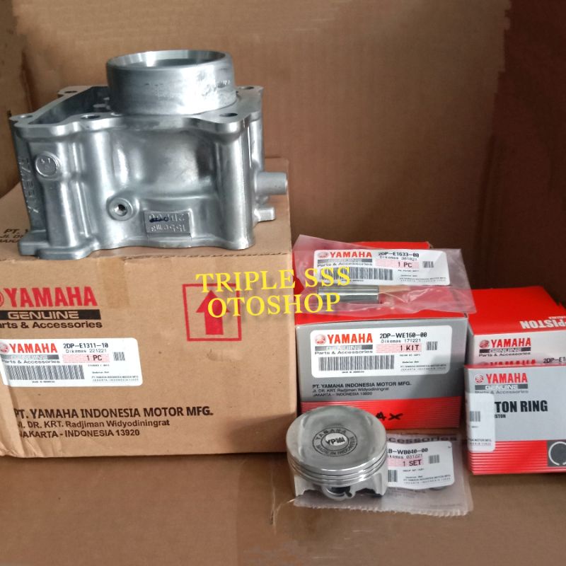 Jual BORING BLOK SET / ONLY PISTON KIT ORIGINAL YAMAHA NMAX N-MAX (2DP ...