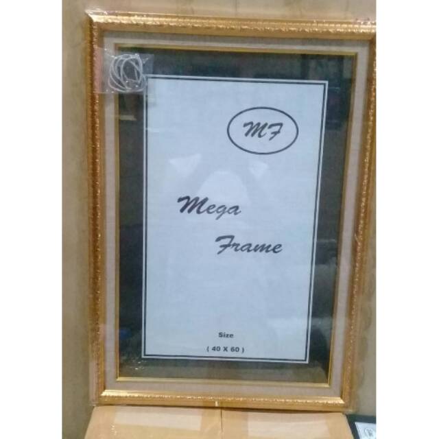 Jual Bingkai Foto / Frame Foto Ukuran 50x60 Plus Linen (50 x 60 ...