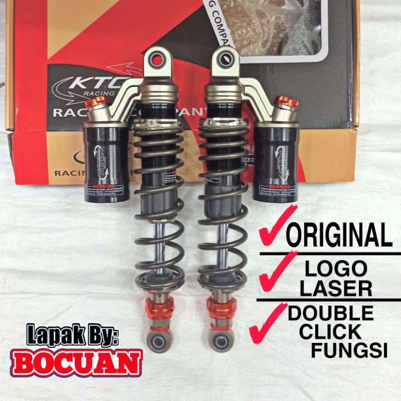 Jual shock ktc racing extreme 320 340 rxking bebek w175 shockbreaker ...