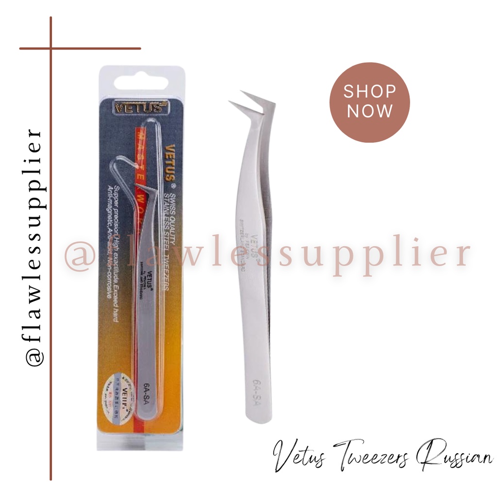 Jual [RUSSIAN] Twezeer Vetus Original Pinset Sambung Bulu Mata Russian ...