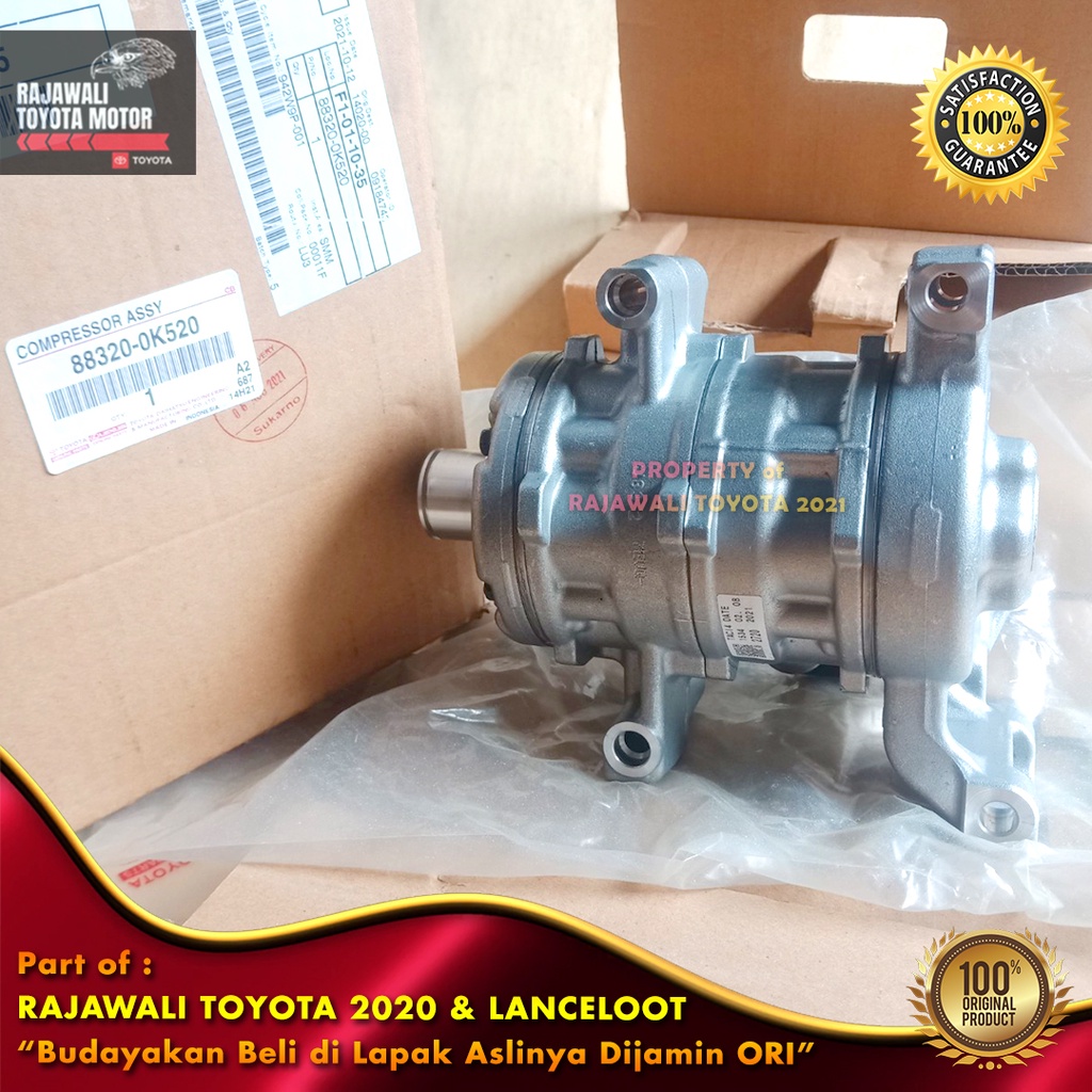 Jual Kompresor AC New Hilux Revo 2016-UP Compressor Air Conditioner Baru New Original Toyota ...
