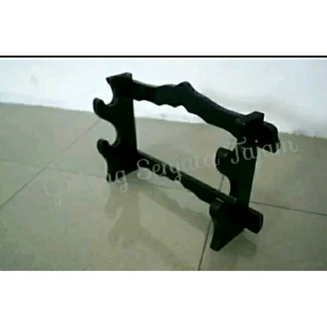 Jual Stand Dinding Pedang 2 Tingkat (Hitam / Black) | Shopee Indonesia