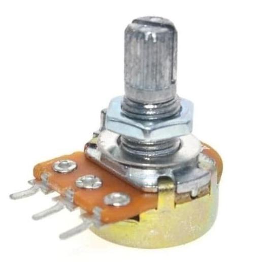 Jual ASLI Potensio Mono 3 Kaki Pin Nilai 10K Potensiometer AS PENDEK ...