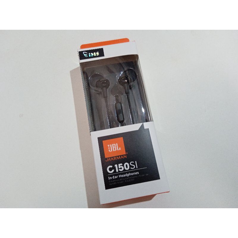 Jual JBL C150SI In-Ear Earphone Headset with Mic - Garansi resmi IMS ...