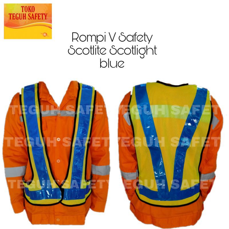 Jual Rompi V safety / Rompi safety / Rompi safety proyek / rompi kerja ...