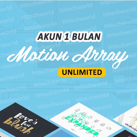 Jual Motion Array Premium 1 Bulan Private dan Bergaransi | Shopee Indonesia