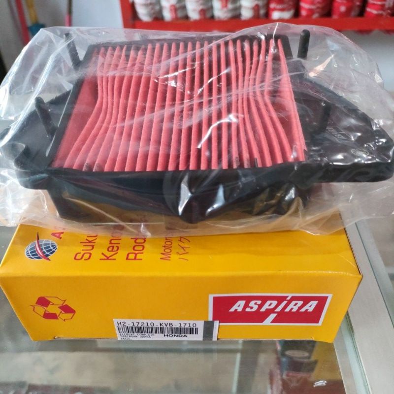 Jual FILTER UDARA/SARINGAN HAWA KVB/VARIO ASPIRA ORIGINAL | Shopee ...