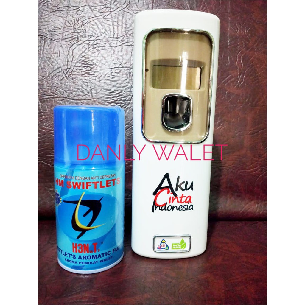 Jual Dispenser parfum walet matic KIS + 1 pcs aroma walet H3n1 | Shopee ...