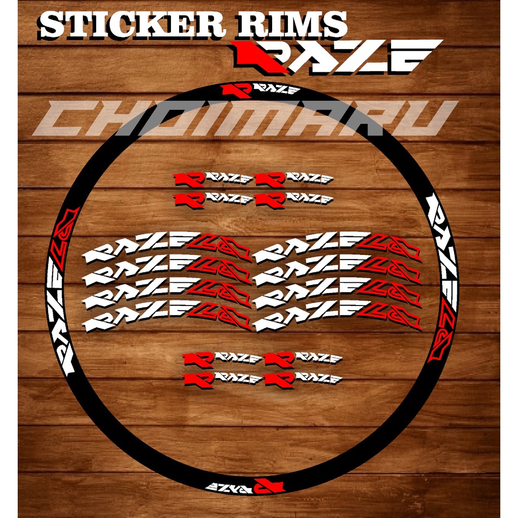 Jual Sticker rims raze | Shopee Indonesia