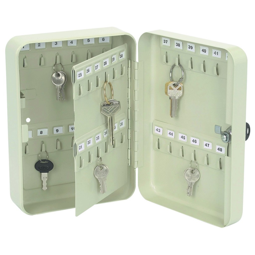Jual Houseware Metal Keys Storage Safety Key Box 48 Keys - Tempat ...