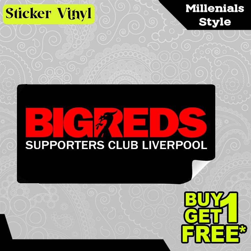 Jual Stiker Sticker Bigreds Liverpool Gambar Unik Desain Keren dan ...
