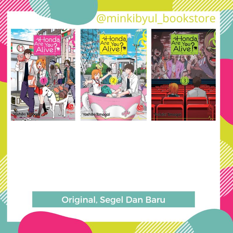 Jual Komik Seri LC: Honda, Are You Alive?( Ready Semua Volume 1-3) | Shopee Indonesia