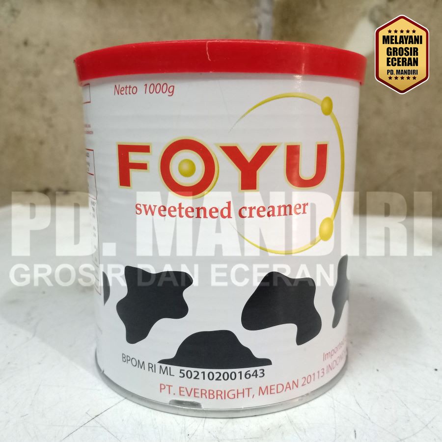 Jual FOYU 1 KG SUSU KENTAL MANIS | Shopee Indonesia