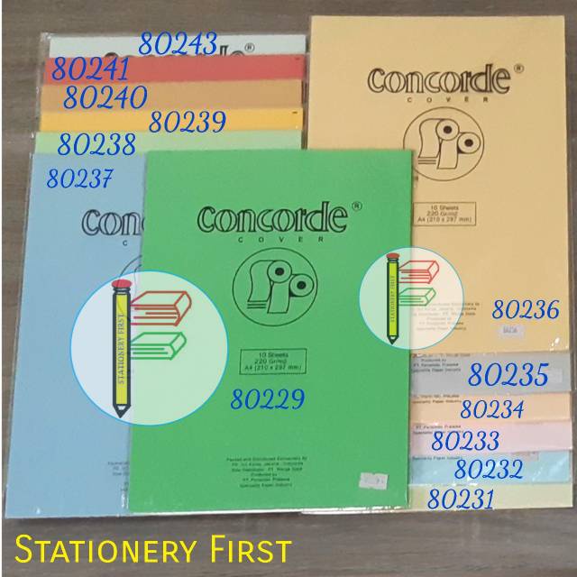 Jual Kertas Concorde A4 220gr per pack | Shopee Indonesia