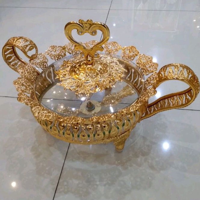 Jual Wadah saji turky gold Sedang | Shopee Indonesia