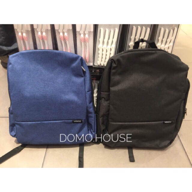 Jual MINISO FASHIONABLE BACKPACK / BACKPACK MINISO | Shopee Indonesia