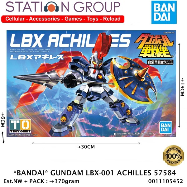 Jual BANDAI GUNDAM LBX-001 ACHILLES 57584 20 - GUNPLA MODEL KIT | Shopee Indonesia
