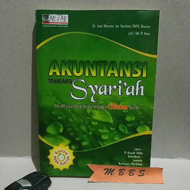 Jual Akuntansi Transaksi Syariah..Sony Warsono | Shopee Indonesia