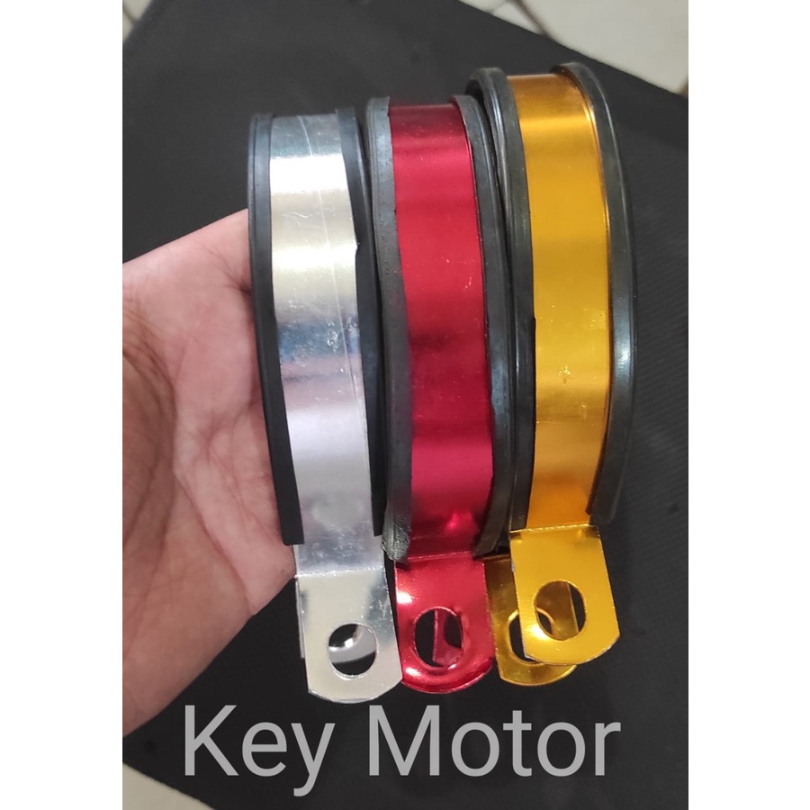 Jual Klem / Klam Gantungan Breket Knalpot Kenalpot Racing Ukuran 4 Inch ...