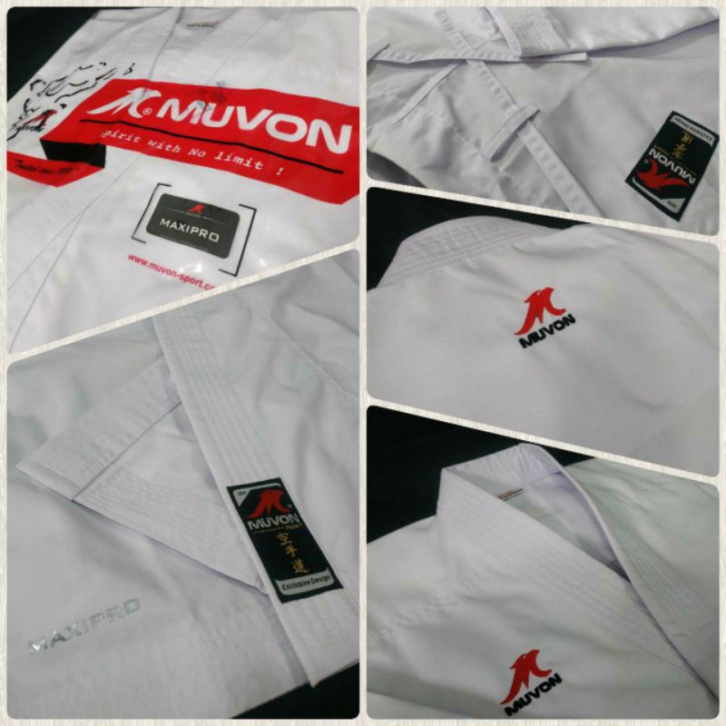 Jual (MVN) ORIGINAL // Maxipro WKF Style Kata Muvon// Peralatan Karate ...