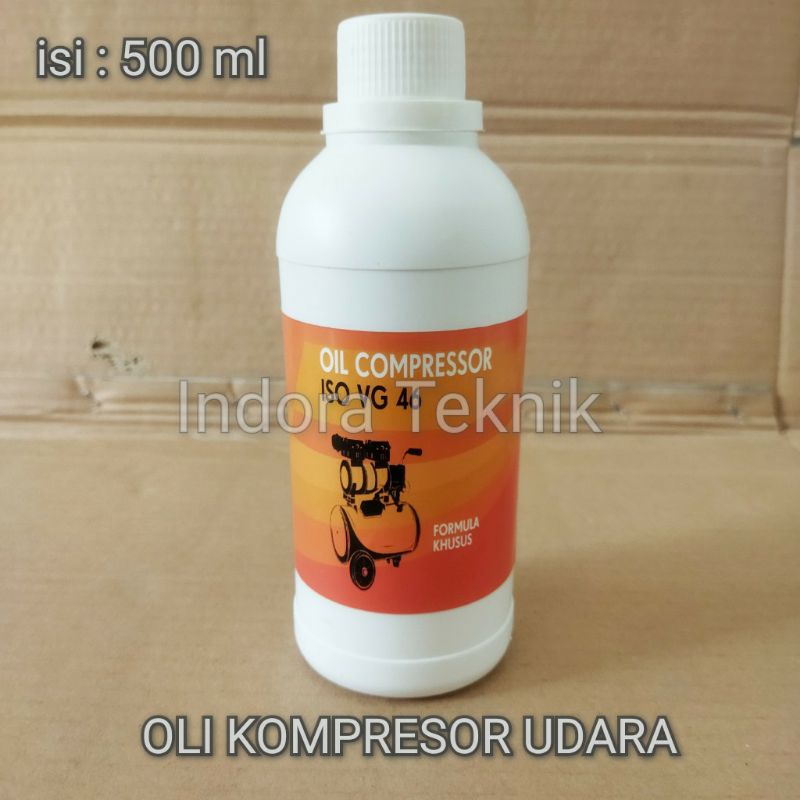 Jual Oli Kompresor Udara - 500 ml - Air Compressor Oil - Pelumas ...
