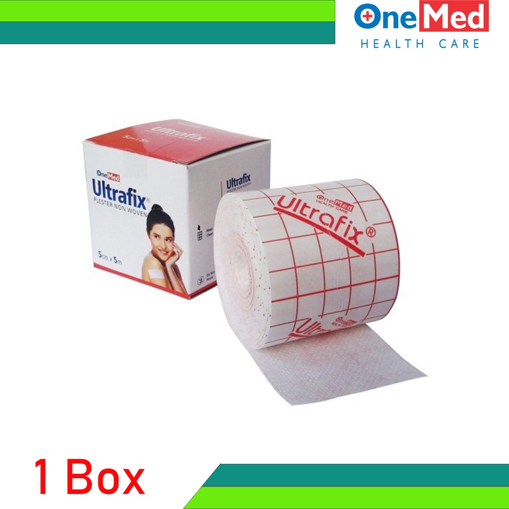 Jual Plester Perban OneMed Ultrafix 5cmx5m | Shopee Indonesia